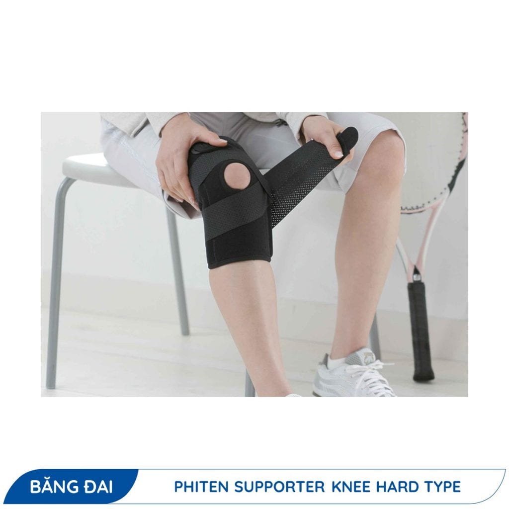 ĐAI BẢO VỆ ĐẦU GỐI PHITIEN SUPPORTER KNEE HARF TYPE - withonegolf.com