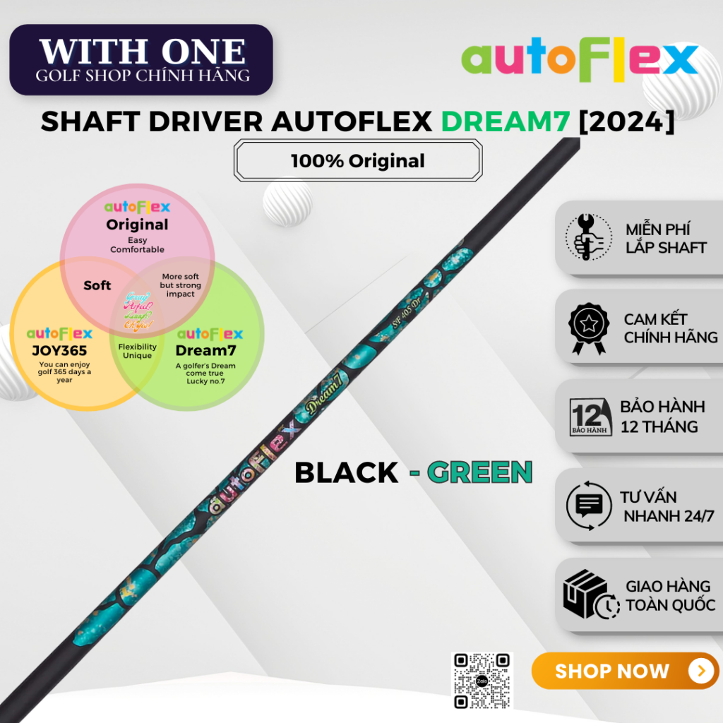 Shaft Driver AUTOFLEX Dream7 [2024] - withonegolf.com